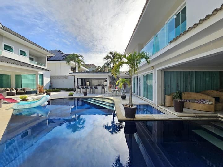 Luxuosa Casa Na Barra, Condomínio Del Lago - Rio de Janeiro