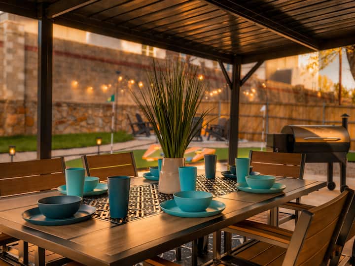 Walk At&t/fifa | 4br | Firepit + Putting Green - 阿靈頓