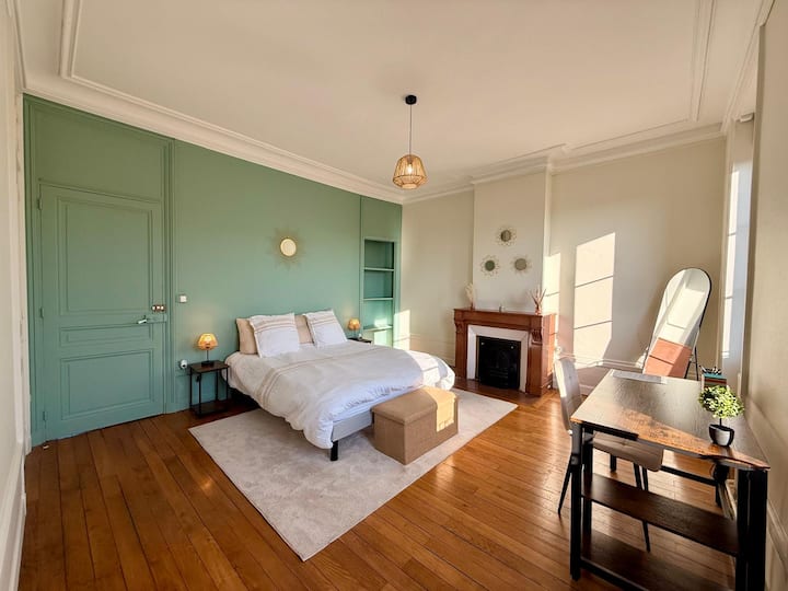 Face Gare - Appart Haussmannien 301 - 1 Chambre - Roanne