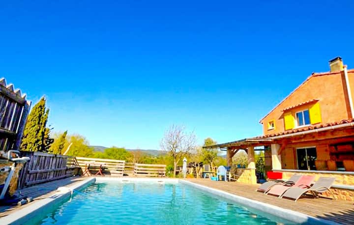 Authentique Maison Piscine - Département Aude
