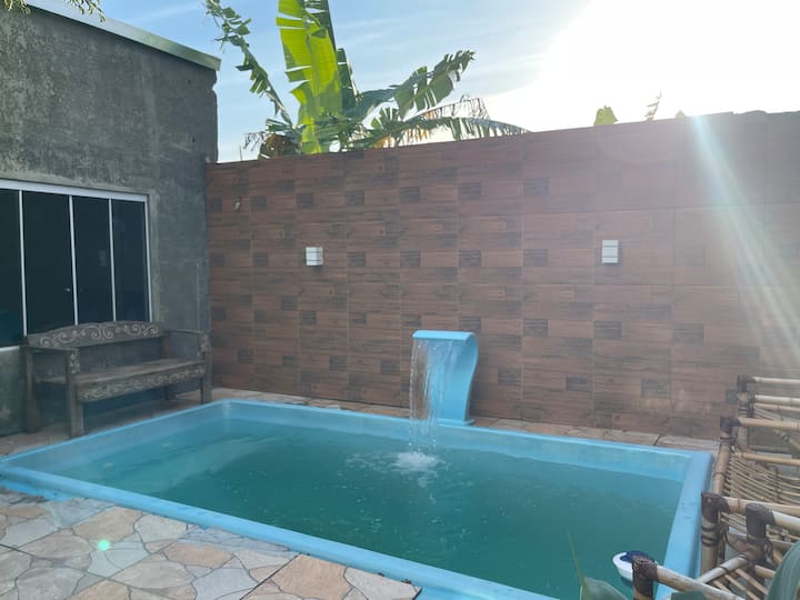 Casa Com Piscina Aquecida + Sinuca Perto Da Praia - Tramandaí