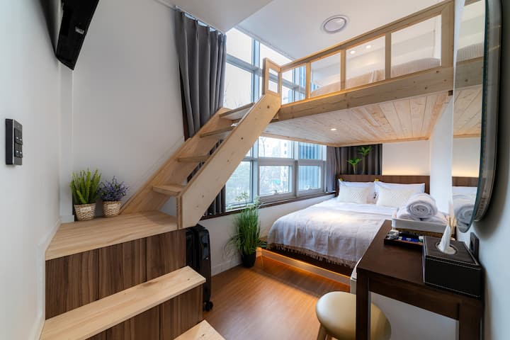 [2026 New] Premium Loft | 꿀잠침구 | Ddp앞 |짐보관가능 |시티뷰 - 首爾