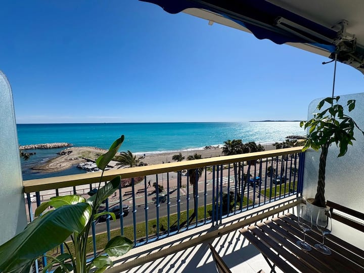 Appartement Front De Mer - Grand Standing Piscine - Cagnes-sur-Mer