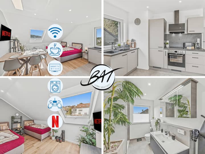 15min Center | Landschaftsblick · Modern & Ruhig - Echternach