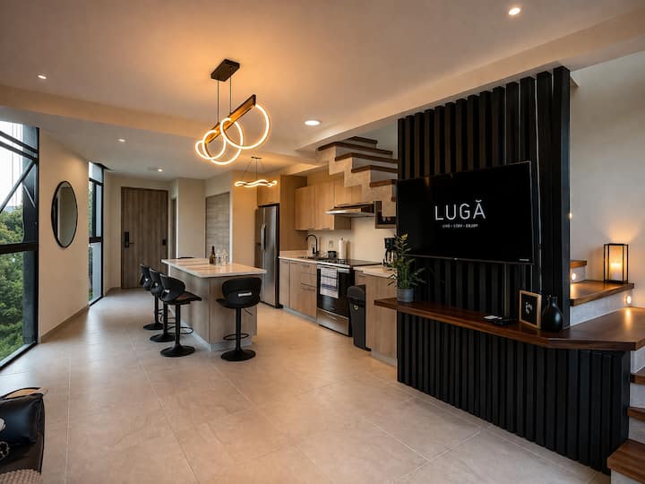 Boutique Loft With Pool & Panoramic Views - El Salvador