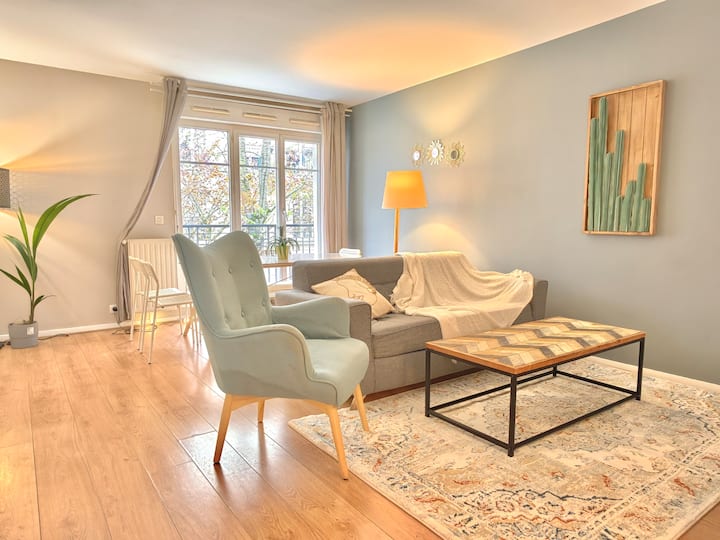 Family Stay Near Disneyland/9 Guests/elevator - Lagny-sur-Marne