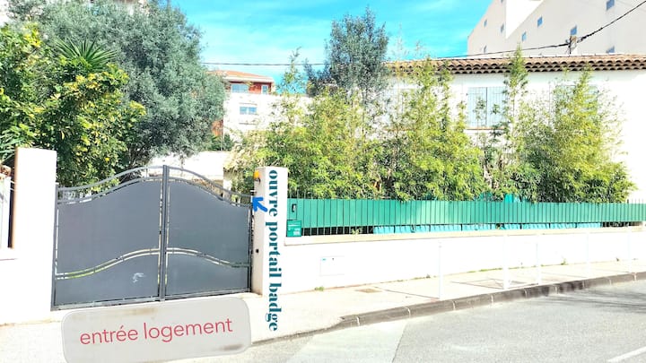 Maison Avec Jardin & Parking - Proche Plages - Toulon