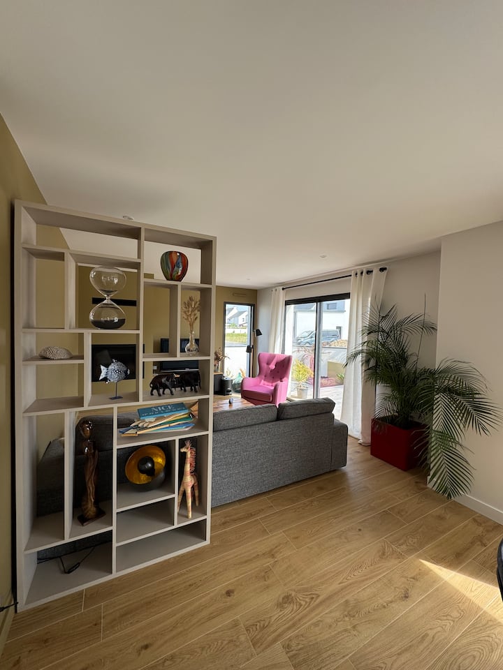 Maison Standing, 5ch, 10 Pers, Spa, Plages à Pied - Lorient