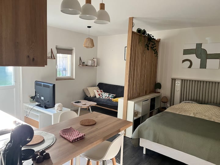 Studio Cosy Indépendant Avec Jardin - La Tour-de-Salvagny