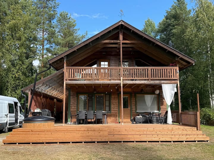 Kodikas Hirsihuvila Tervossa – 8 Hlölle - Tervo