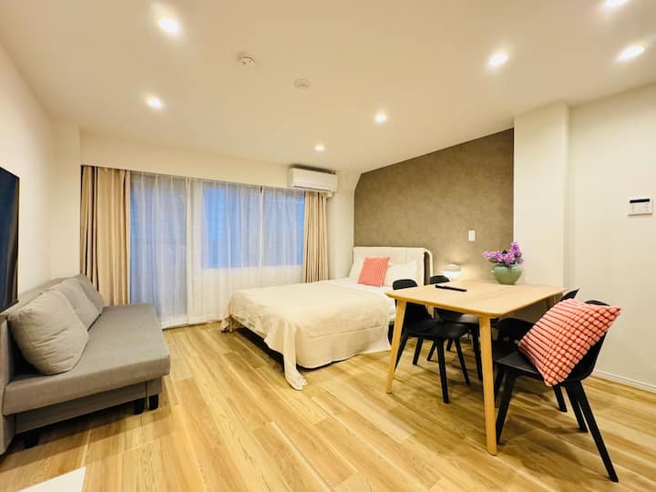 巢鸭 Road4f独立整套一居室,步行 3 分钟可达巢鸭站商圈,1 双人床+1 沙发床可舒适入住4人 - Tokyo
