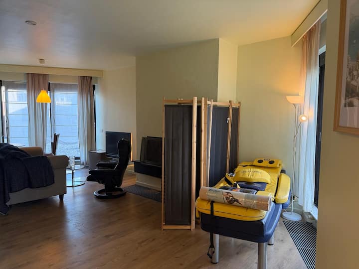 Bright & Equipped Apt (Massage Bed Option) - Province d'Anvers