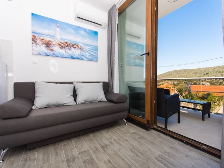 Appartement à Drvenik Veliki Avec Piscine 4 1 - Maslinica