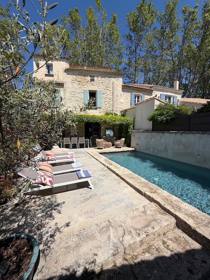 Maison De Village En Provence - Piscine - 4ch / 8p - Maussane-les-Alpilles