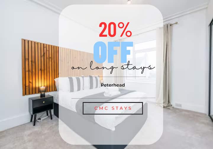 Sapphire Luxe Retreat • 3br • Sleeps 5 - Peterhead