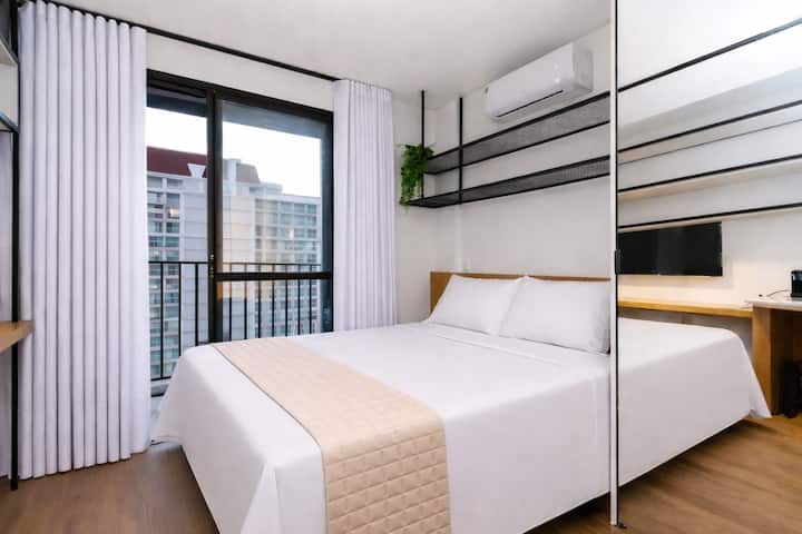 Studio Moderno | Vista Incrível | Centro Curitiba - Curitiba