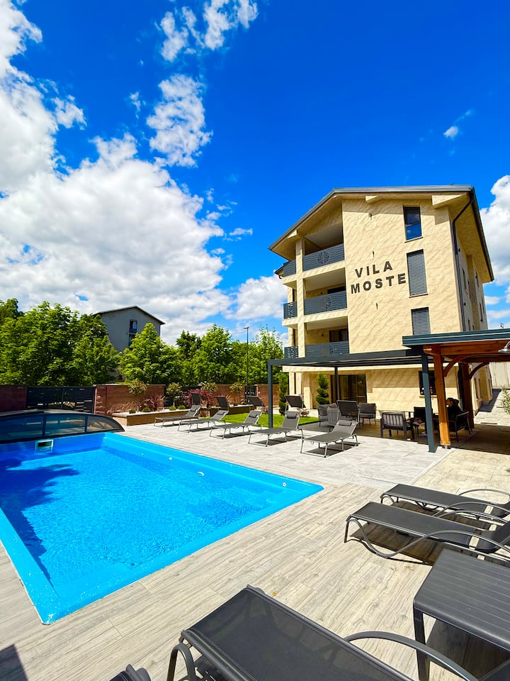 Luxury Villa Moste Apt4 With Pool & Ev Charger - Ljubljana