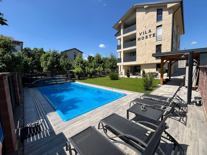 Luxury Villa Moste Apt3 With Pool & Ev Charger - Ljubljana