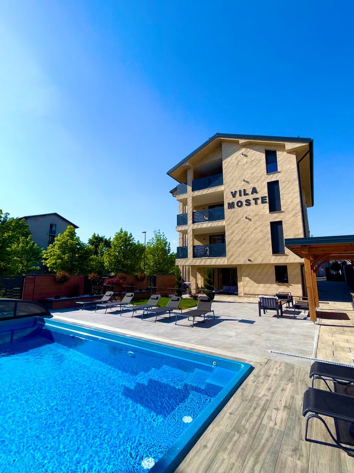 Luxury Villa Moste Apt4 With Pool & Ev Charger - Liubliana