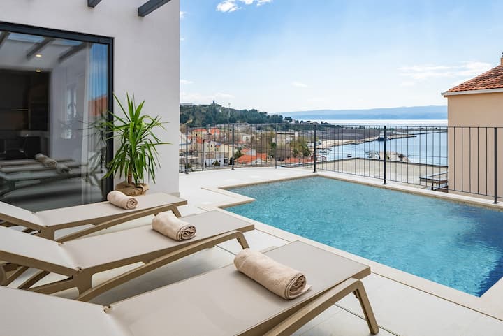 New! Discover Villa Logos: Your Seaview Retreat In - Omiš