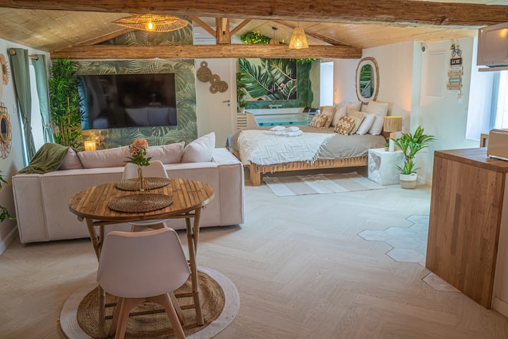 Loft & Spa Scandinave Romantique Narbonne. - Narbonne