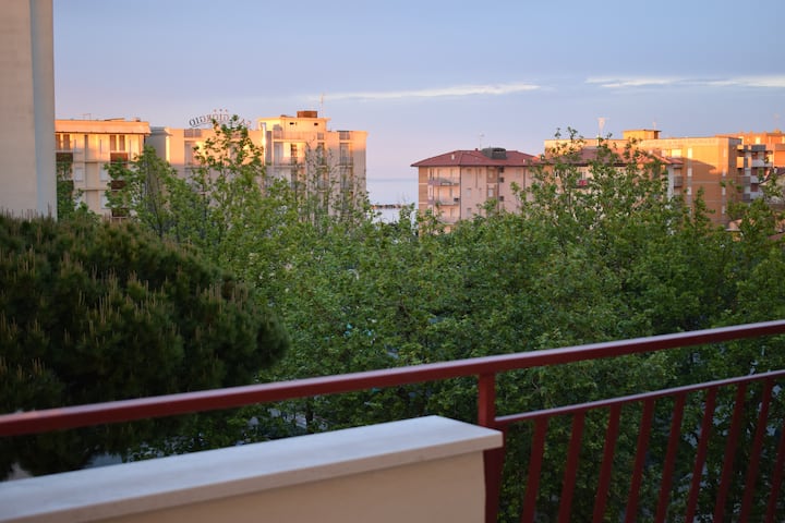 [Balcone Vista Mare] Appartamento Bernini - Cesenatico