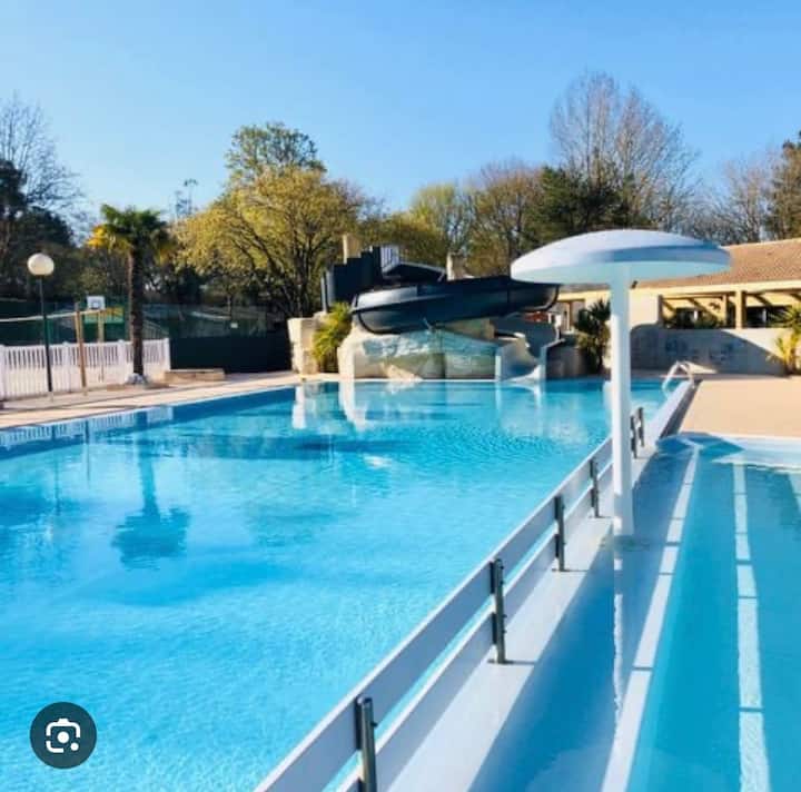 Laïka Cottage, Mobile Home 6 Pers, Accès Piscine - Challans