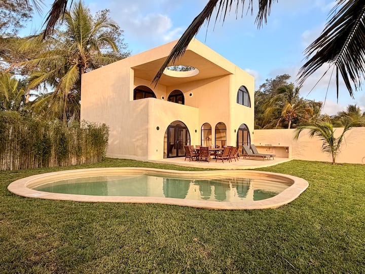 Nueva Casa A Gusto Frente A La Playa - Mexique