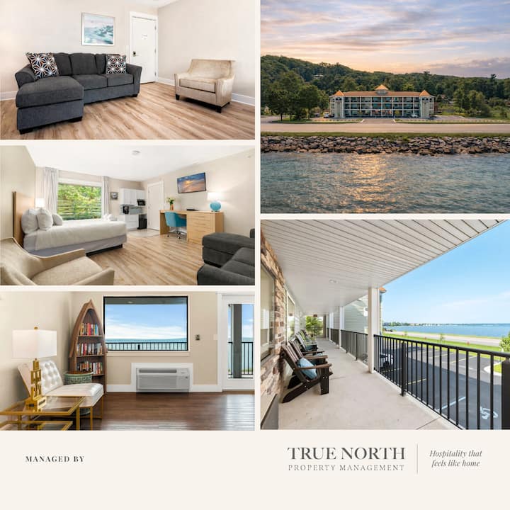 Gold Coast Inn | Breathtaking Sunsets Deluxe Room - Traverse City, MI