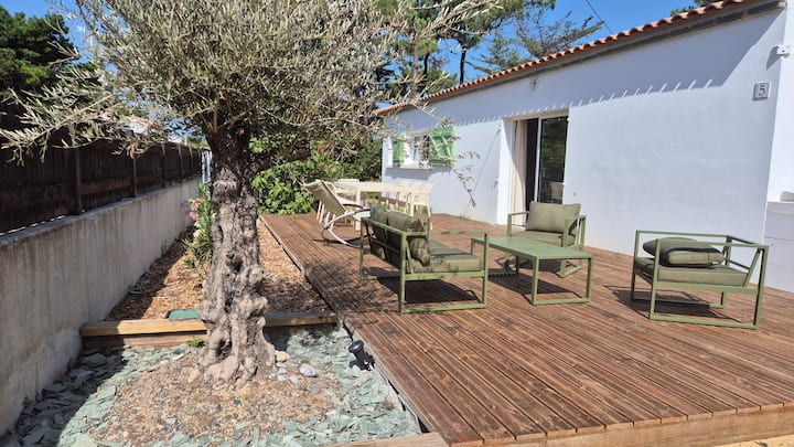 Villa · 200m Surf & Océan · Grandes Terrasses · 8p - Brem-sur-Mer