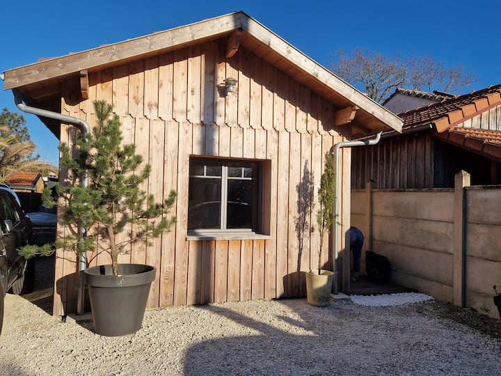Esprit Cabane Sur Le Bassin Proche Plage - Bassin d'Arcachon