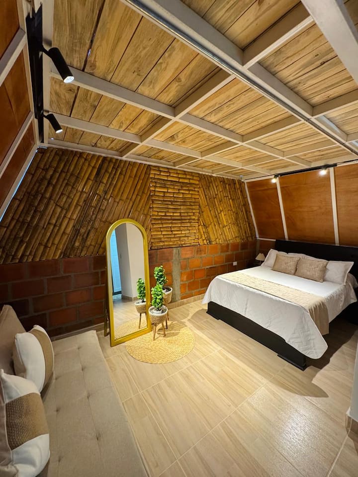 Cabaña Con Piscina Privada - Garzón