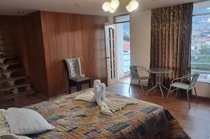 Skyline View Apartment (7mo. Piso Solo Escaleras) - 聖地亞哥