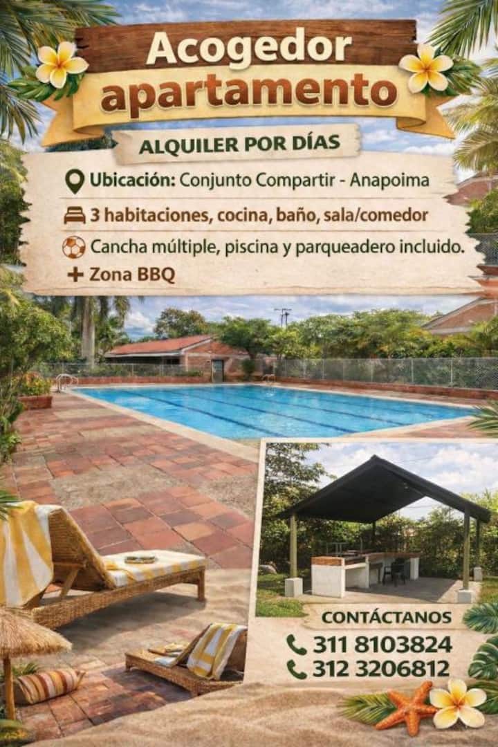 Acogedor Apartamento - Anapoima