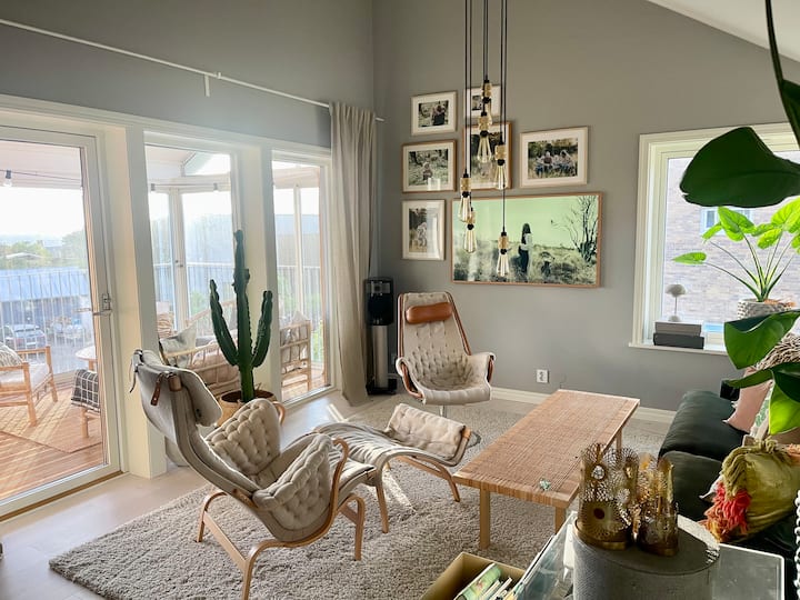 Härlig Villa Nära Hav Och Centrum - Varberg