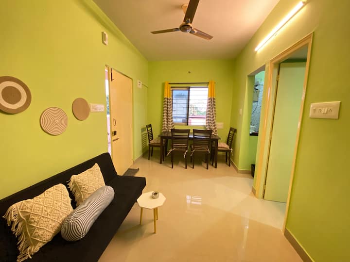 Cozy 1 Or 1.5bhk Flat, Fast Wi-fi & Kitchen – 201 - Bangalore