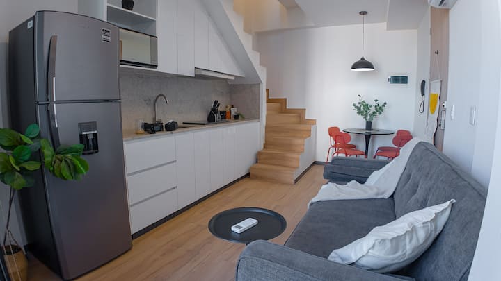 Loft Doble Piso A Una Cuadra De Chapultepec - Guadalajara, Jalisco, Mexique