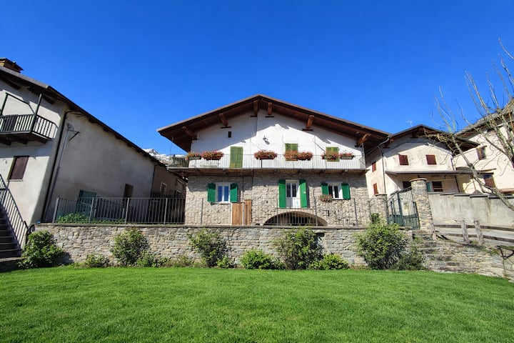 Appartamento Alta Valle Maira -Giardino- Chersogno - Lac du Lauzanier