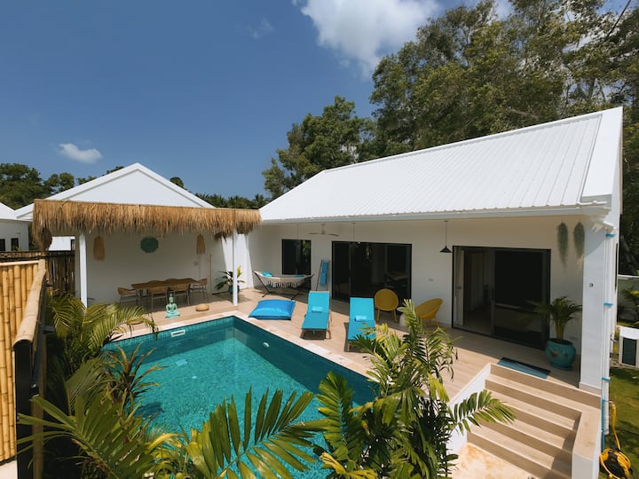 Sunny Bamboo Villa - Quiet 3 Bedroom Villa - Ko Pha Ngan