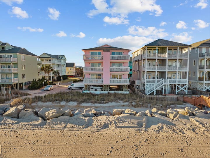 Carolina Beach Oceanfront | Steps To Pier | Pool! - Carolina Beach, NC