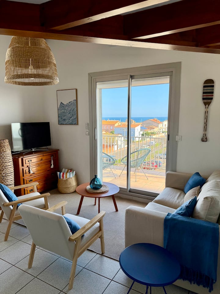 Magnifique Duplex Avec Vue Mer Panoramique - Portiragnes