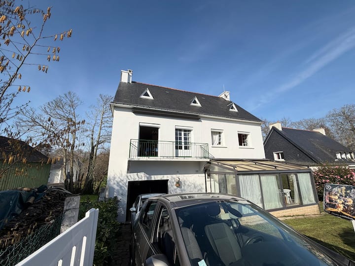 Maison 5 Chambres Et Dortoir, 2 Cuisines, Véranda - Clohars-Carnoët