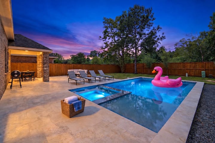 4 Bdr Pool & Spa Retreat In The Woodlands, Tx. - The Woodlands, TX