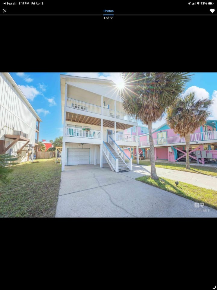 Shell Yeah: Coastal Duplex Steps To Beach - Gulf Shores, AL