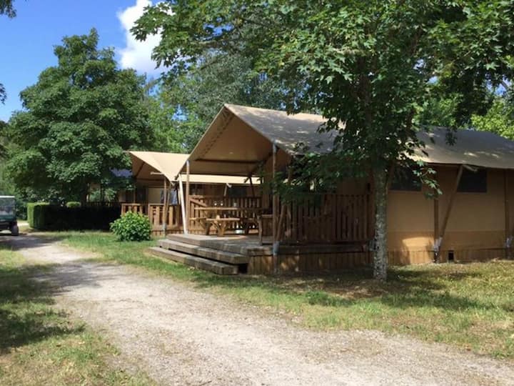 Tente Spacieuse, Animaux Admis - 5 Pers. - Montalivet les Bains