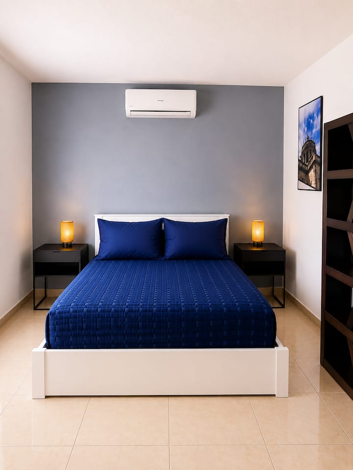 2 Camas Queen Ac En Recámara Principal Terraza - 과달라하라
