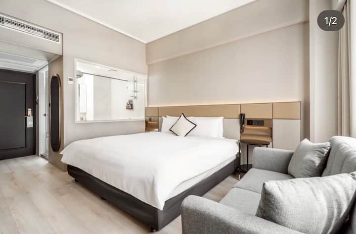 通豪飯店-豪華雙人房 - 베이툰 구