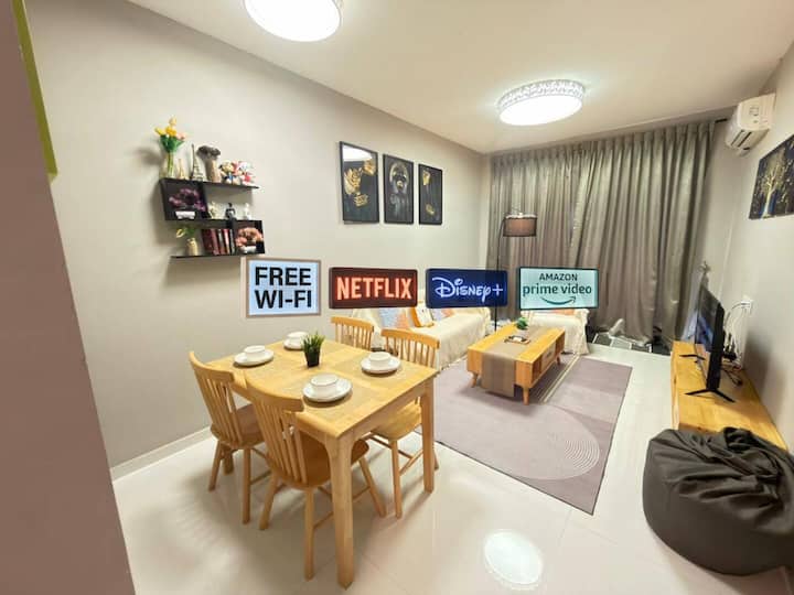 Sunsea Stay|forest City| 3-4 Pax|seaview|nature - Kukup