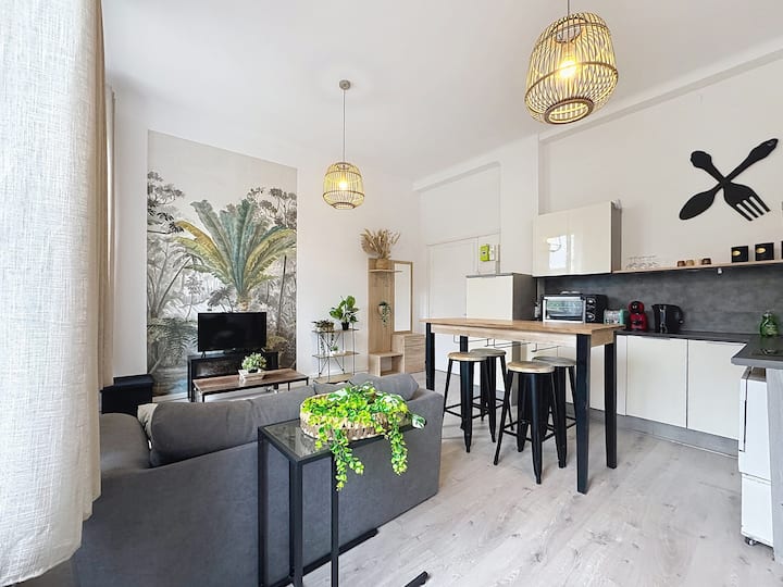 Appartement Spacieux Et Lumineux - Parking Privé - Saint-Gaudens