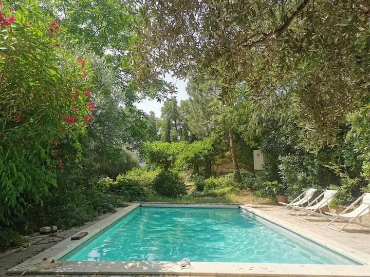 Oasis Nature Piscine - 5 Ch. à Pied Village - Sainte-Maxime